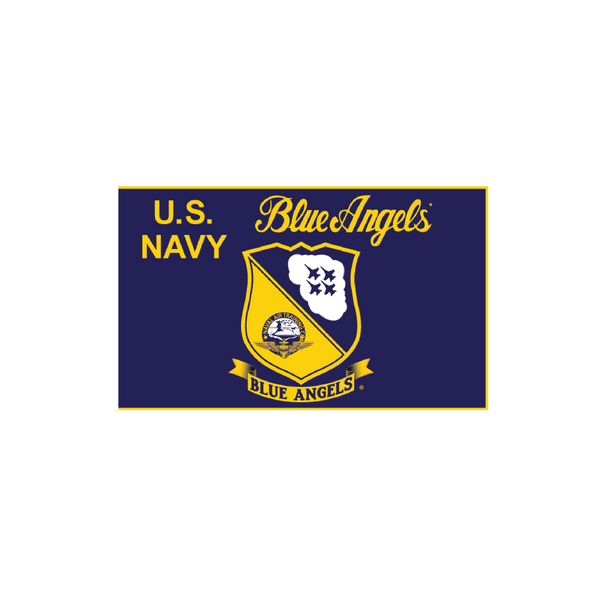Blue Angels Crest Flag – Red, White, and Blues Gear